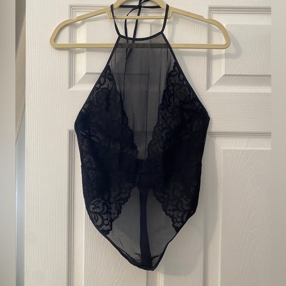 Intimates & Sleepwear | Sexy Lace Lingere Teddy Black | Poshmark